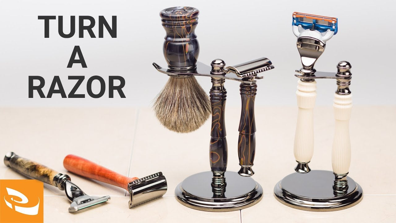 Turning a Razor and Stand – Craft Supplies USA