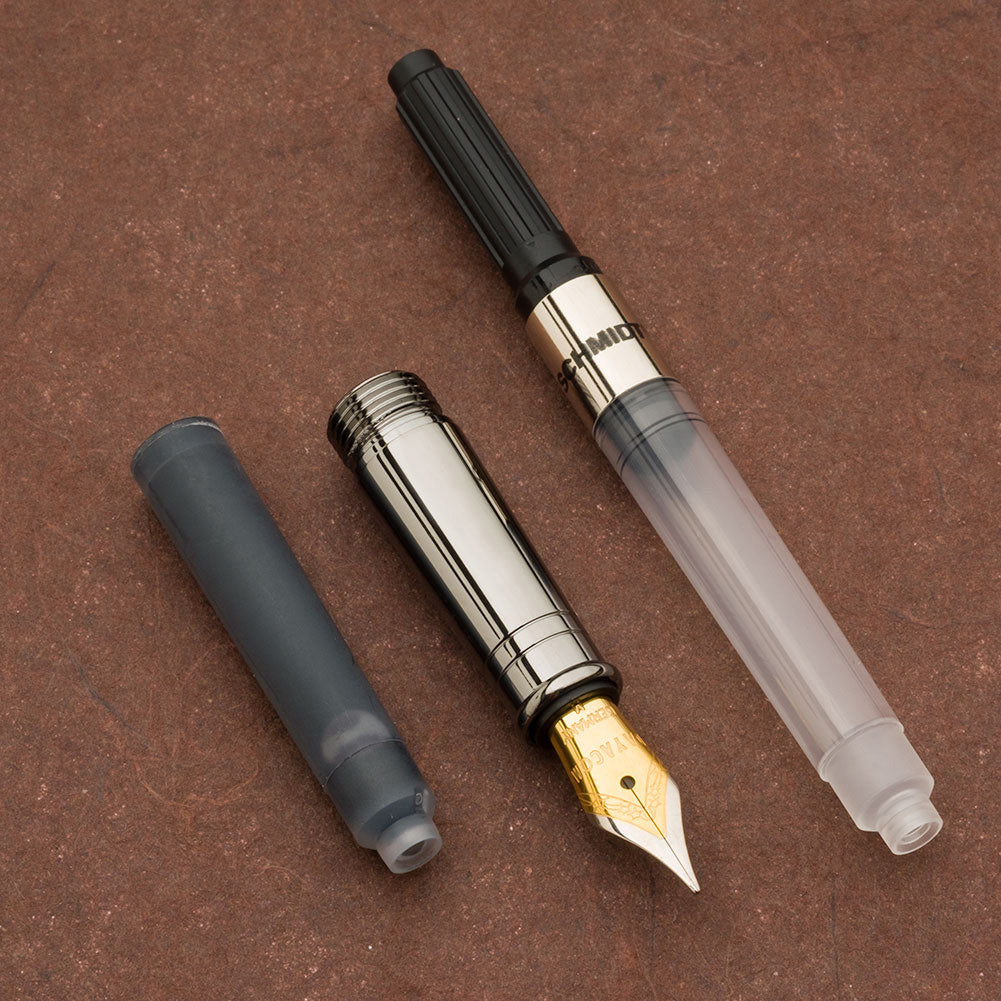 Artisan Jr. Gentlemen's Fountain Pen Conversion Kit - Black Titanium ...