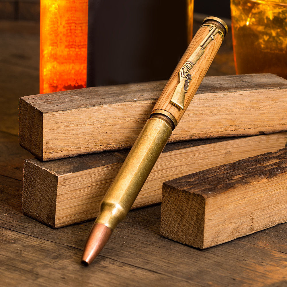 Whiskey Barrel Pen Blank w/ Authenticity Certificate – Craft Supplies USA