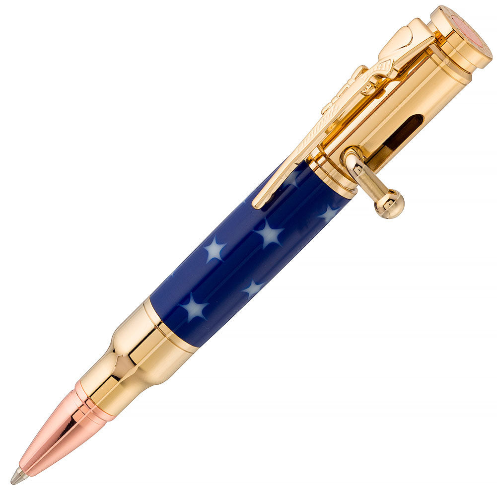 PSI Mini 30 Caliber Bolt Action Pen Kit - 24k Gold – Craft Supplies USA
